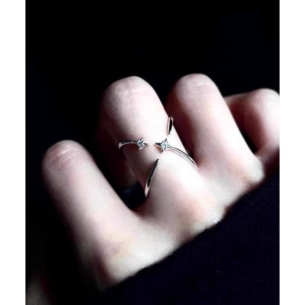 ZOZO問い合わせ番号:95023593ショップ:UP START，アップスタートブランド:MASHIRO，マシロ，UP START，アップスタート商品名:【MASHIRO】Y2Kアクリルストーン２WAYリング シングル（MA/EK)カテゴ...