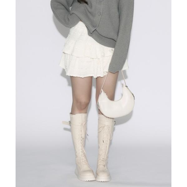 ZOZO問い合わせ番号:95024148ショップ:WANT SLIP，ウォント スリップブランド:tinkerend，ティンカーエンド，WANT SLIP，ウォント スリップ商品名:Frilled Tiered Mini Skirt / テ...