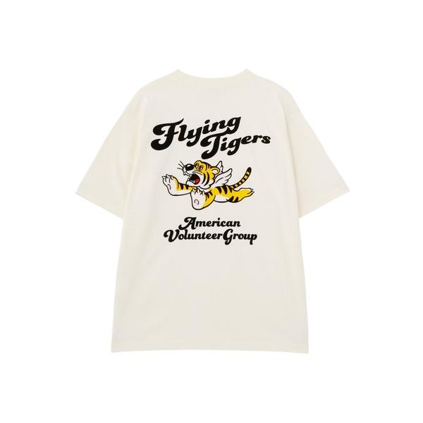 ZOZO問い合わせ番号:95024360ショップ:AVIREX，アヴィレックスブランド:AVIREX，アヴィレックス商品名:FLYING TIGER T-SHIRT / フライングタイガー 半袖Tシャツ / AVIREX / アヴィレックス...