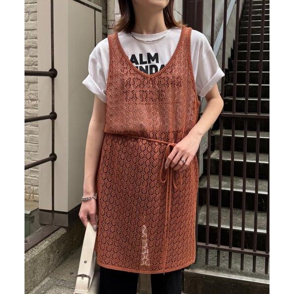 『タイムセール実施中』ZOZO問い合わせ番号:95024727ショップ:CIAOPANIC TYPY，チャオパニックティピーブランド:CIAOPANIC TYPY，チャオパニックティピー商品名:レース編みニットチュニックカテゴリ:トップス&...