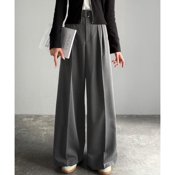 『タイムセール実施中』ZOZO問い合わせ番号:95024769ショップ:Classical Elf，クラシカルエルフブランド:classicalelf，クラシカルエルフ商品名:美脚も、こなれ感も！一本で叶う♪大人のワイドパンツ。ベルテッドワ...