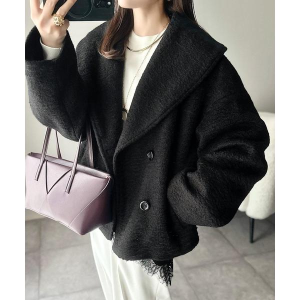 『タイムセール実施中』ZOZO問い合わせ番号:95024770ショップ:Classical Elf，クラシカルエルフブランド:classicalelf，クラシカルエルフ商品名:ビッグカラーで小顔見え。ふわっと羽織って、キュンとこなれる。ビッ...