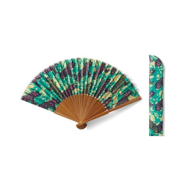 『セール実施中』ZOZO問い合わせ番号:95024823ショップ:FELISSIMO，フェリシモブランド:IEDIT，イディット商品名:ＩＥＤＩＴ　アフリカンプリント柄で気分があがる　大人の華やか扇子カテゴリ:財布/小物>扇子/うちわ...