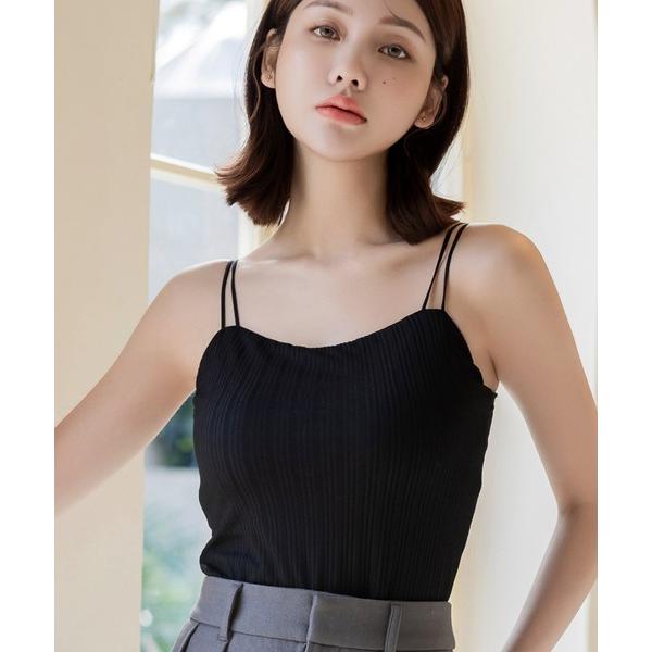 ZOZO問い合わせ番号:95025238ショップ:tu-hacci，ツーハッチブランド:tu-hacci，ツーハッチ商品名:「1.5倍盛りシルエット」リブツイン/モーニングルーティンブラトップカテゴリ:トップス>キャミソールブランド品...