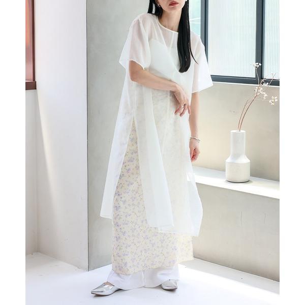 『タイムセール実施中』ZOZO問い合わせ番号:95025336ショップ:VitaFelice，ヴィータフェリーチェブランド:No Rule No Line，ノール−ルノーライン商品名:シアーワンピース シアーロングスリットワンピカテゴリ:ワ...