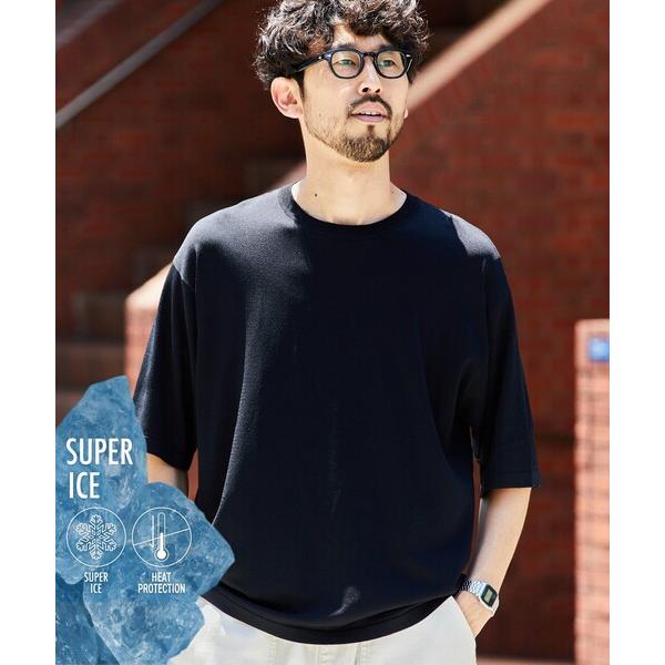 『セール実施中』ZOZO問い合わせ番号:95055925ショップ:FREAK'S STORE，フリークスストアブランド:FREAK'S STORE，フリークスストア商品名:SUPER ICE CREW NECK KNIT TEE/スーパーア...