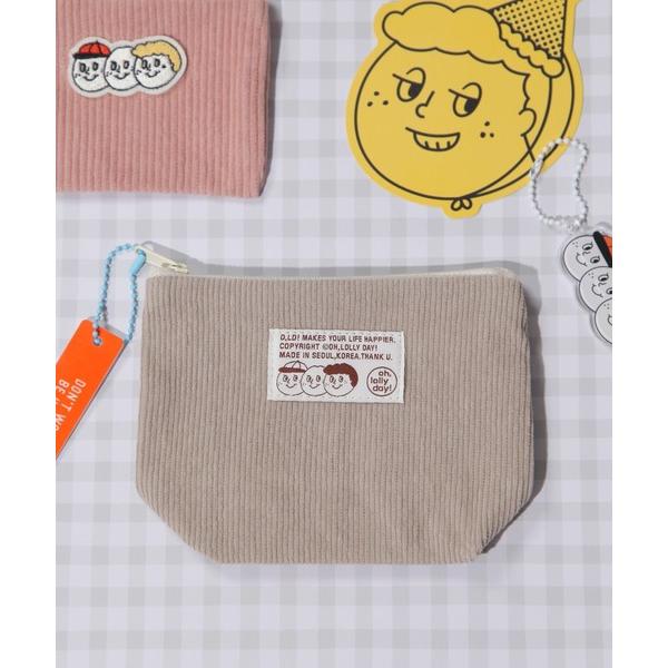 『セール実施中』ZOZO問い合わせ番号:95087346ショップ:studio CLIP，スタディオクリップブランド:studio CLIP，スタディオクリップ商品名:コーデュロイポーチS［OH！LOLLY DAY！］カテゴリ:財布/小物&...