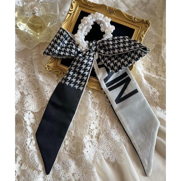 『タイムセール実施中』ZOZO問い合わせ番号:95117823ショップ:Rora，ローラブランド:Blanc de Blue，ブランドブルー商品名:リボン＆スカーフデザインシュシュカテゴリ:ヘアアクセサリー>シュシュブランド品番:16...