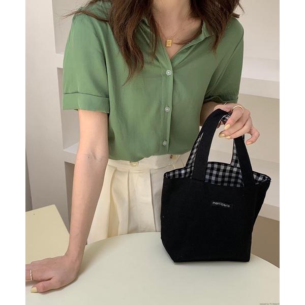 『タイムセール実施中』ZOZO問い合わせ番号:95118008ショップ:VIBGYOR，ヴィブジョーブランド:VIBGYOR，ヴィブジョー商品名:Liaa/ギンガムチェックミニトート A18207カテゴリ:バッグ>トートバッグブランド...