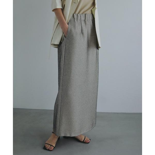 『セール実施中』ZOZO問い合わせ番号:95118084ショップ:CLANE，クラネブランド:MANOF，マノフ商品名:METALLIC NARROW SKIRTカテゴリ:スカート>スカートブランド品番:88109-6082素材:表地...