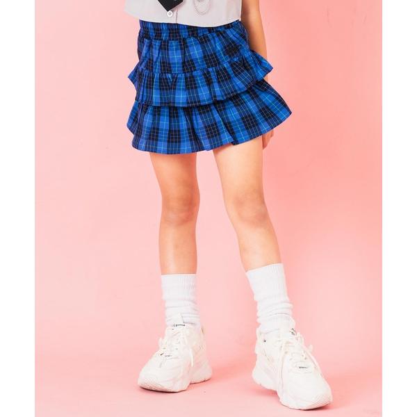 『タイムセール実施中』ZOZO問い合わせ番号:95118432ショップ:ANAP，アナップブランド:ANAP kids，アナップキッズ商品名:ティアード チェック スカート【ジュニアお揃い】カテゴリ:スカート>スカートブランド品番:4...