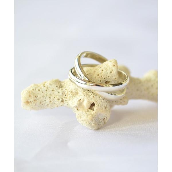 ZOZO問い合わせ番号:95118523ショップ:Cassette Chart，カセットチャートブランド:MANANAS，マナナス，Cassette Chart，カセットチャート商品名:【MANANAS】Double Cross Ring ...