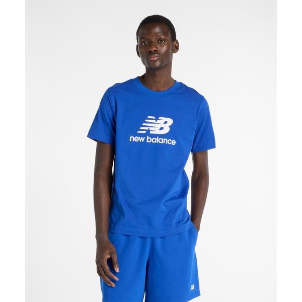 『セール実施中』ZOZO問い合わせ番号:95119185ショップ:New Balance，ニューバランスブランド:New Balance，ニューバランス商品名:New Balance Stacked Logo ショートスリーブTシャツカテゴ...