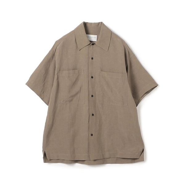 『セール実施中』ZOZO問い合わせ番号:95120453ショップ:TOMORROWLAND，トゥモローランドブランド:TOMORROWLAND，トゥモローランド商品名:セルロースリネン ダブルポケット ハーフスリーブシャツカテゴリ:トップス...