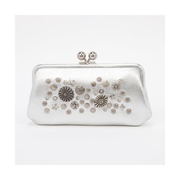 ZOZO問い合わせ番号:95151212ショップ:UNBILLION，アンビリオンブランド:perche，ペルケ商品名:ペルケ perche / マルチスタッズがま口ロングウォレットカテゴリ:財布/小物>財布ブランド品番:80-06-...