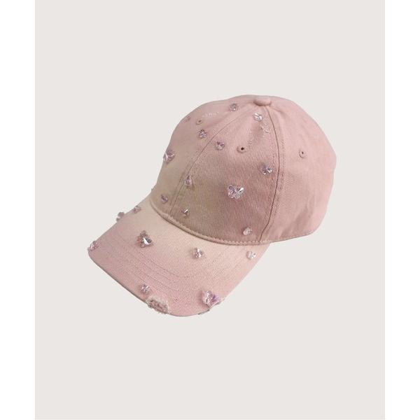 ZOZO問い合わせ番号:95152333ショップ:P L U M STORE，プラム ストアブランド:LA POMME petit，ラポミ・プチ商品名:Bijou Broken Capカテゴリ:帽子>キャップブランド品番:C2503P...