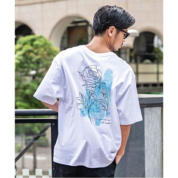 ZOZO問い合わせ番号:95152535ショップ:SILVER BULLET，シルバーバレットブランド:CavariA，キャバリア，SILVER BULLET，シルバーバレット商品名:『CavariA/キャバリア』花デザイン半袖Tシャツカテ...