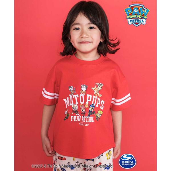 『タイムセール実施中』ZOZO問い合わせ番号:95184074ショップ:BEBE ONLINE STORE，ベベ オンラインストアブランド:SLAP SLIP，スラップスリップ商品名:【パウ・パトロール×SLAPSLIP】袖ラインMoto ...