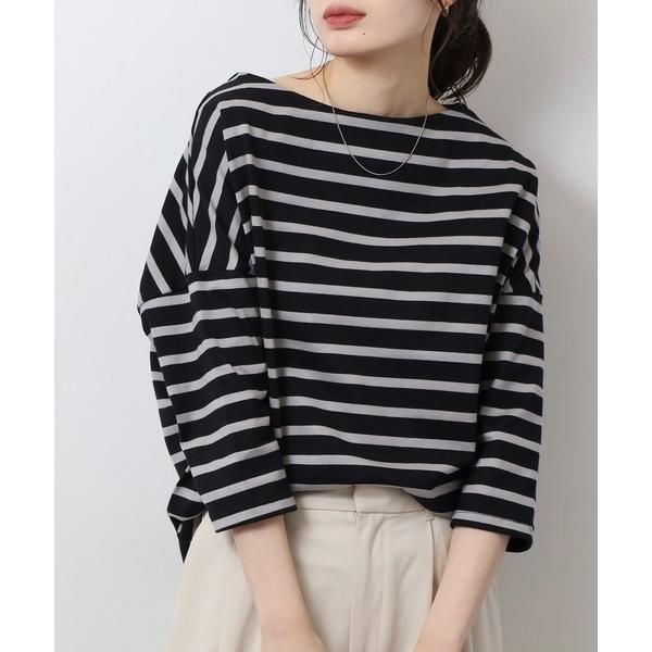 『タイムセール実施中』ZOZO問い合わせ番号:95184442ショップ:FUNALIVE，ファンアライブブランド:FUNALIVE，ファンアライブ商品名:ボーダー7分袖ボートネックカテゴリ:トップス>Tシャツ/カットソーブランド品番:...