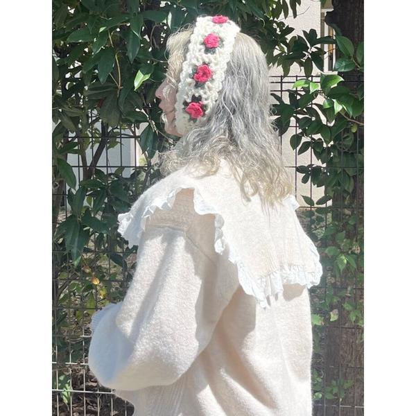 『セール実施中』ZOZO問い合わせ番号:95184923ショップ:merry jenny，メリージェニーブランド:merry jenny，メリージェニー商品名:クロシェヘッドドレスカテゴリ:ヘアアクセサリー>カチューシャブランド品番:...