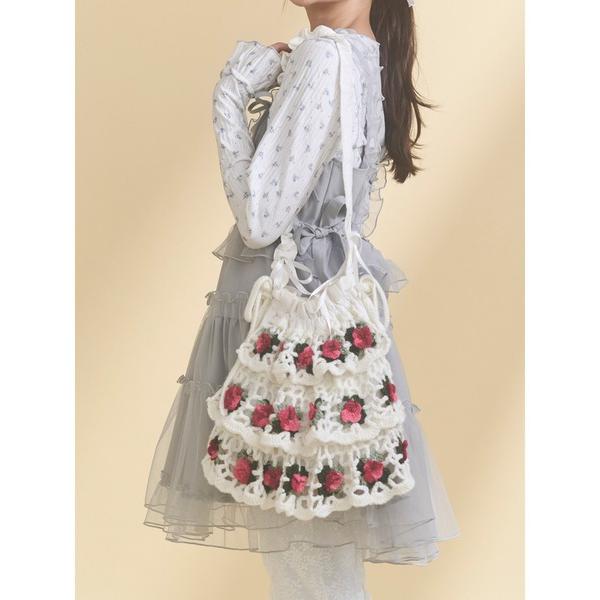 ZOZO問い合わせ番号:95184926ショップ:merry jenny，メリージェニーブランド:merry jenny，メリージェニー商品名:クロシェティアードポシェットカテゴリ:バッグ>ショルダーバッグブランド品番:2825419...