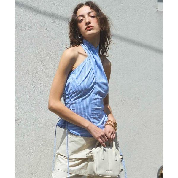 ZOZO問い合わせ番号:95186081ショップ:MAISON SPECIAL，メゾン スペシャルブランド:MAISON SPECIAL，メゾンスペシャル商品名:Side Lace Up Halter Neck Tops/サイドレースアップ...