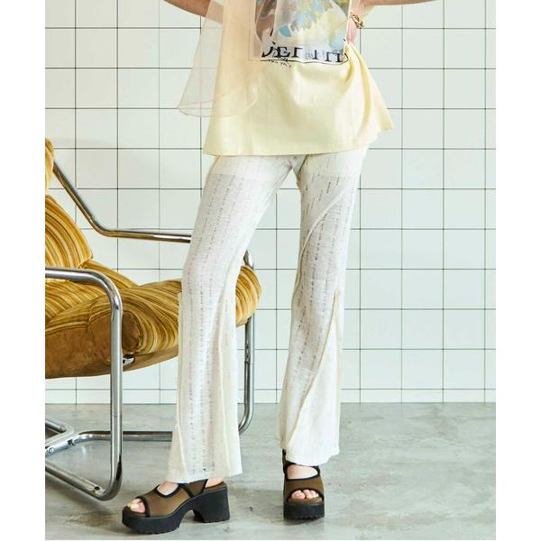 『タイムセール実施中』ZOZO問い合わせ番号:95186104ショップ:MAISON SPECIAL，メゾン スペシャルブランド:MAISON SPECIAL，メゾンスペシャル商品名:Multi Fabric Easy Flare Pant...