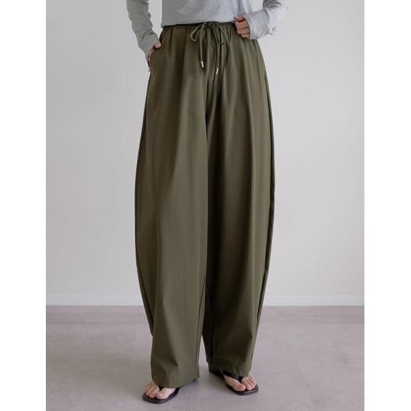 ZOZO問い合わせ番号:95204893ショップ:Re:EDIT，リエディブランド:Re:EDIT，リエディ商品名:[リニューアル][撥水加工][低身長/高身長サイズ有]ウエストドロストパラコードバレルレッグパンツカテゴリ:パンツ>そ...