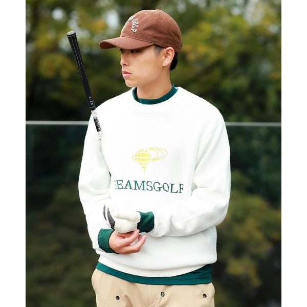 『タイムセール実施中』ZOZO問い合わせ番号:95218349ショップ:BEAMS GOLF，ビームスゴルフブランド:BEAMS GOLF，ビームスゴルフ商品名:ORANGE LABEL / ジャカードロゴ バイカラーニットカテゴリ:トップ...