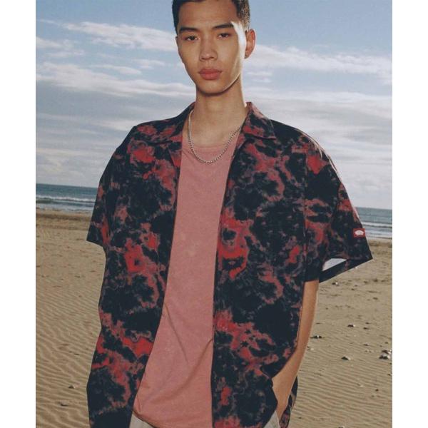 『セール実施中』ZOZO問い合わせ番号:95219594ショップ:VANS，ヴァンズブランド:VANS，バンズ商品名:BEACH GETAWAY オープンカラータイダイシャツカテゴリ:トップス>シャツ/ブラウスブランド品番:VN000...