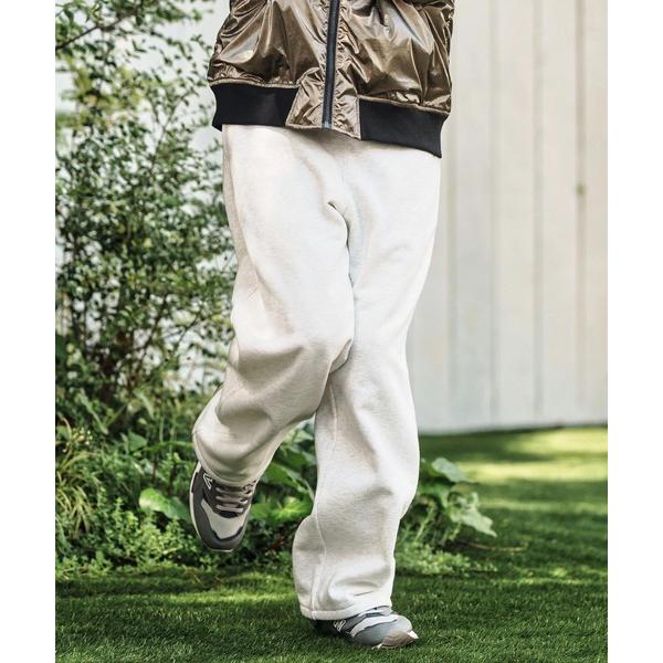 ZOZO問い合わせ番号:95219979ショップ:CAMBIO，カンビオブランド:CAMBIO，カンビオ商品名:mp13786- Lining Boa Sweat Wide Straight Pants ワイドストレートパンツカテゴリ:パン...