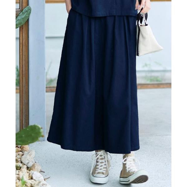 ZOZO問い合わせ番号:95220668ショップ:FELISSIMO，フェリシモブランド:Sunny clouds，サニークラウズ商品名:サニークラウズ　カルゼで作ったキュロパン〈レディース〉カテゴリ:パンツ>その他パンツブランド品番...
