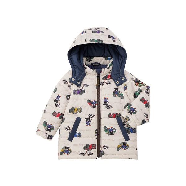 ZOZO問い合わせ番号:95221072ショップ:MIKI HOUSE，ミキハウスブランド:DOUBLE_B，ダブルビー商品名:DBレーシング総柄中綿ジャンパーカテゴリ:ジャケット/アウター>その他アウターブランド品番:63-3701...