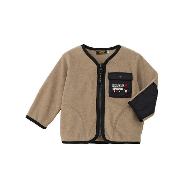ZOZO問い合わせ番号:95221080ショップ:MIKI HOUSE，ミキハウスブランド:DOUBLE_B，ダブルビー商品名:マイクロフリースカーディガンカテゴリ:トップス>カーディガン/ボレロブランド品番:63-5801-142素...