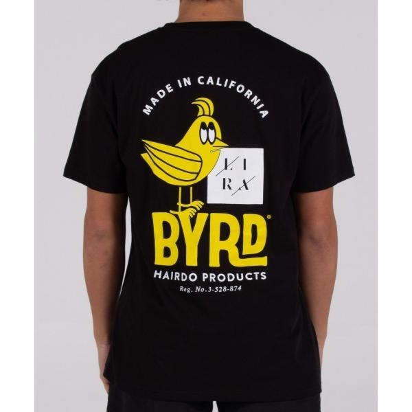 ZOZO問い合わせ番号:95222015ショップ:entre square，アントレスクエアブランド:entre square，アントレスクエアー商品名:BYRD LIRA ティーシャツ-ブラック Mカテゴリ:トップス>Tシャツ/カッ...