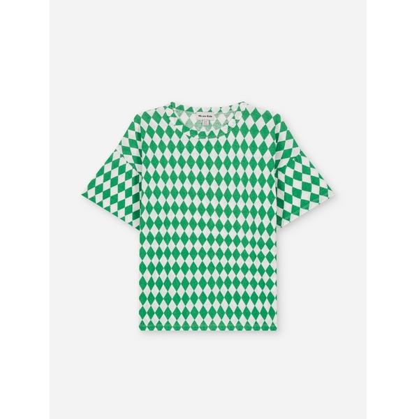 『セール実施中』ZOZO問い合わせ番号:95222747ショップ:UNICOM，ユニコンブランド:We are Kids，ウィーアーキッズ商品名:Tee Dylan Green Diamondsカテゴリ:トップス>Tシャツ/カットソー...