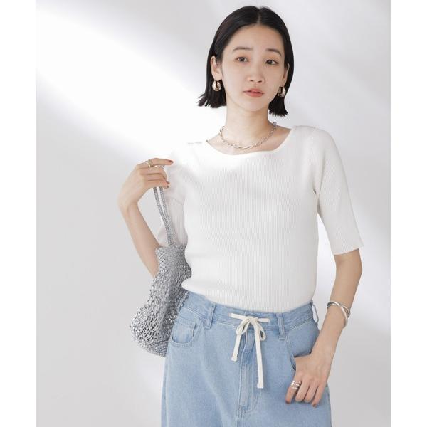 『セール実施中』ZOZO問い合わせ番号:95231378ショップ:NANO universe，ナノユニバースブランド:NANO universe，ナノユニバース商品名:ボートネックリブニットトップスカテゴリ:トップス>ニット/セーター...