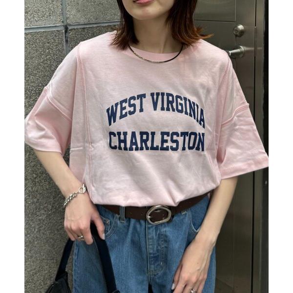 ZOZO問い合わせ番号:95253773ショップ:CIAOPANIC TYPY，チャオパニックティピーブランド:CIAOPANIC TYPY，チャオパニックティピー商品名:USAコットン切替プリントTeeカテゴリ:トップス>Tシャツ/...