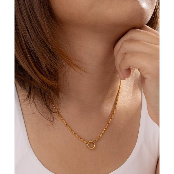 『セール実施中』ZOZO問い合わせ番号:95254274ショップ:Fun &amp; Daily，ファンアンドデイリーブランド:Fun &amp; Daily，ファンアンドデイリー商品名:F＆D : Oリングチェーンネックレスカテゴリ:アク...