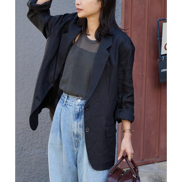 ZOZO問い合わせ番号:95254402ショップ:JOURNAL STANDARD，ジャーナルスタンダードブランド:JOURNAL STANDARD，ジャーナルスタンダード商品名:《追加2》リネン SB-2B ジャケットカテゴリ:ジャケット...