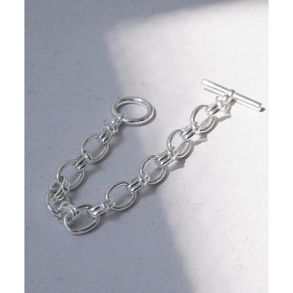 ZOZO問い合わせ番号:95254783ショップ:EMMA CLOTHES，エマ クローズブランド:LUENNA，ルエナ商品名:【LUENNA】 Oval Double Ring Chain Bracelet / オーバルダブルリングチェー...