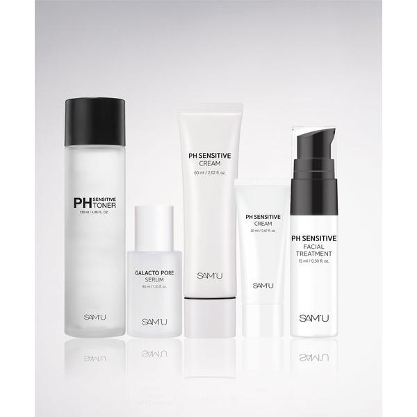 『タイムセール実施中』※このアイテムは返品・交換対象外商品です。コスメ商品ZOZO問い合わせ番号:95254972ショップ:SAM'U，サミュブランド:SAM'U，サミュ商品名:うるツヤ素肌ケアセット（SAM'U PH SENSITIVE ...
