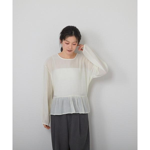 『タイムセール実施中』ZOZO問い合わせ番号:95255601ショップ:Bonjour Sagan，ボンジュールサガンブランド:MINS MINIS，ミンスミニス，Bonjour Sagan，ボンジュールサガン商品名:クルーネックシアーブラ...