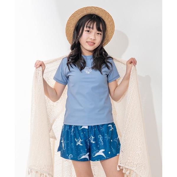 『タイムセール実施中』※このアイテムは返品・交換対象外商品です。ZOZO問い合わせ番号:95255851ショップ:210nouve，トゥージュヌーブブランド:MKD.ZAKKA，エムケーディーザッカ商品名:キッズ水着 半袖ラッシュガードトッ...
