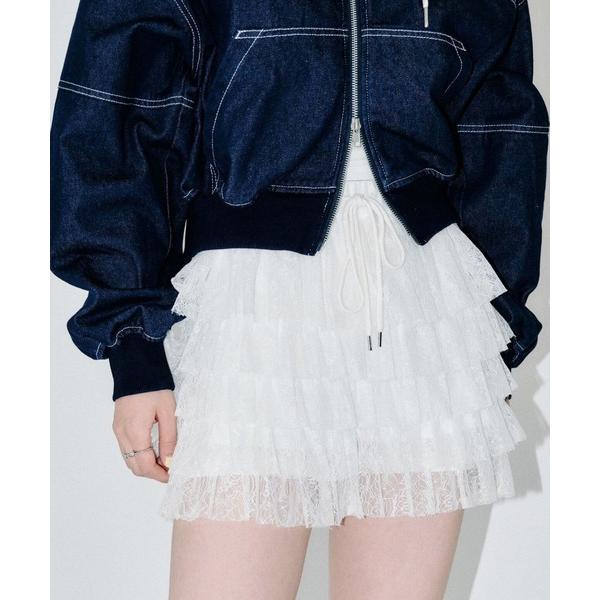ZOZO問い合わせ番号:95286550ショップ:ALAND，エーランドブランド:3.3 Field Trip ，3.3フィールドトリップ，ALAND，エーランド商品名:3.3 Field Trip／フリルレースショートパンツ(インパン付)...