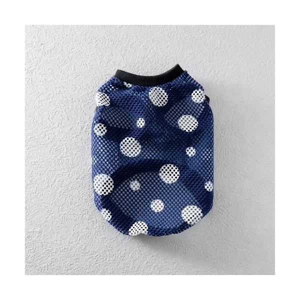 ※このアイテムは返品・交換対象外商品です。ZOZO問い合わせ番号:95317397ショップ:TONE，トーンブランド:tone，トーン商品名:【muumdog】【犬服】あみあみドットタンク｜さらっと涼しいメッシュ素材の犬服／夏のおさんぽにぴ...