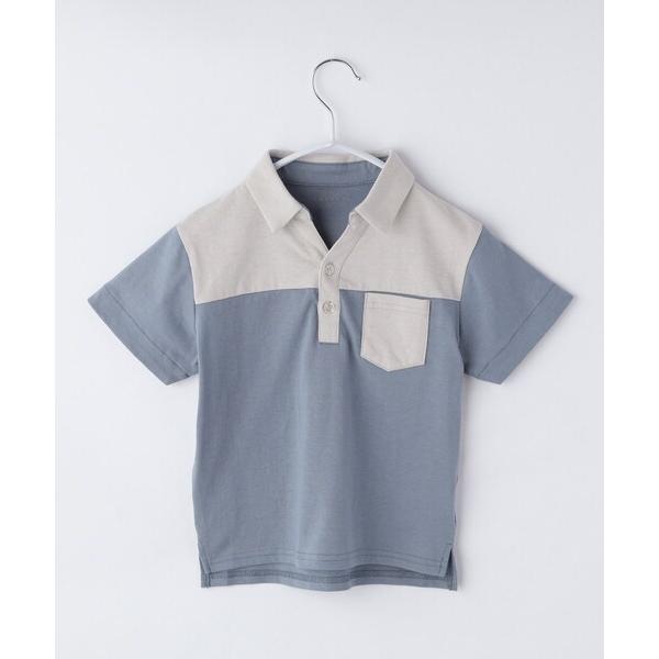 『タイムセール実施中』ZOZO問い合わせ番号:95348124ショップ:THE SHOP TK，ザ ショップ ティーケーブランド:THE SHOP TK ，ザ ショップ ティーケー 商品名:【110−150】切り替えポロシャツ/洗濯機OKカ...