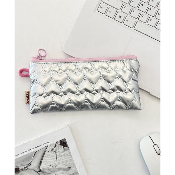 ZOZO問い合わせ番号:95348208ショップ:Mayree，メイリーブランド:Mignonjour，ミニョンジュール商品名:Mignonjour/キルティングペンケース M2768カテゴリ:雑貨/ホビー>ペン類ブランド品番:M27...