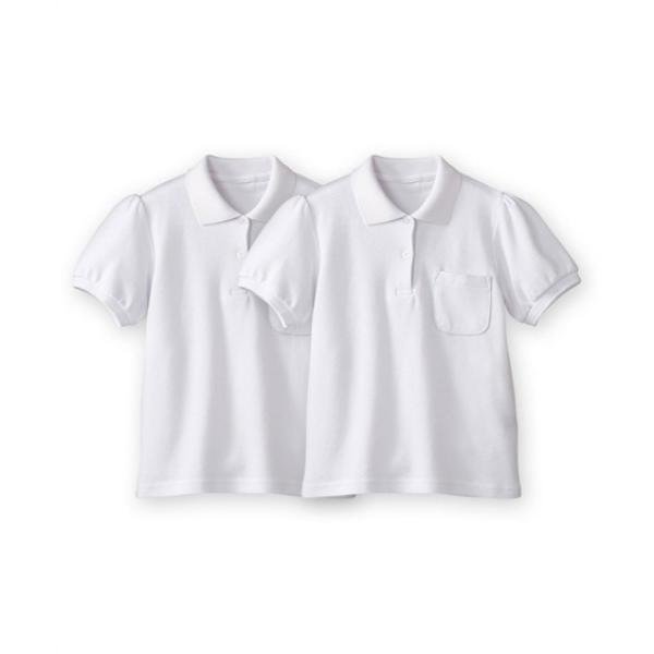 『タイムセール実施中』ZOZO問い合わせ番号:95348221ショップ:nissen，ニッセンブランド:QUNTSTYLE，キュントスタイル商品名:綿１００％半袖ポロシャツ２枚組（ポケットあり）（女の子）カテゴリ:トップス>ポロシャツ...