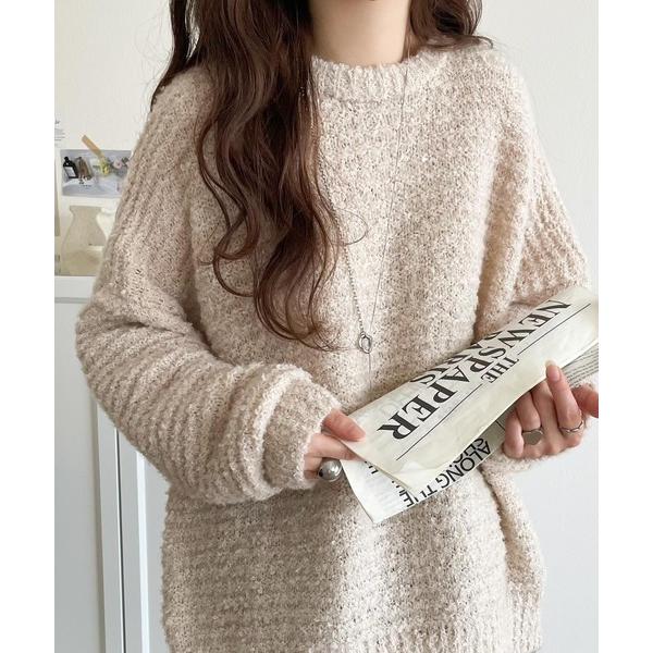 『タイムセール実施中』ZOZO問い合わせ番号:95348393ショップ:Classical Elf，クラシカルエルフブランド:classicalelf，クラシカルエルフ商品名:ふんわり愛されスタイル♪前後2wayヘンリーネックニット（長袖）...